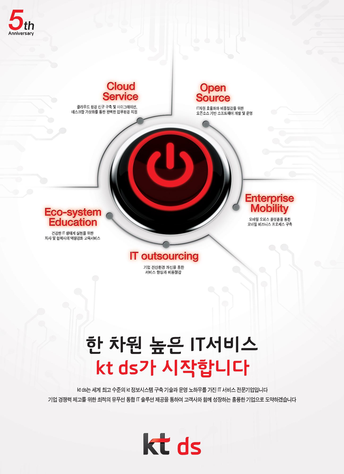 IT서비스 전문기업 kt ds